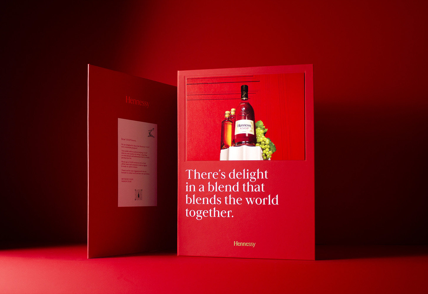 Hennessy : Chemise sur-mesure & dossier de presse — Atelier Bulk